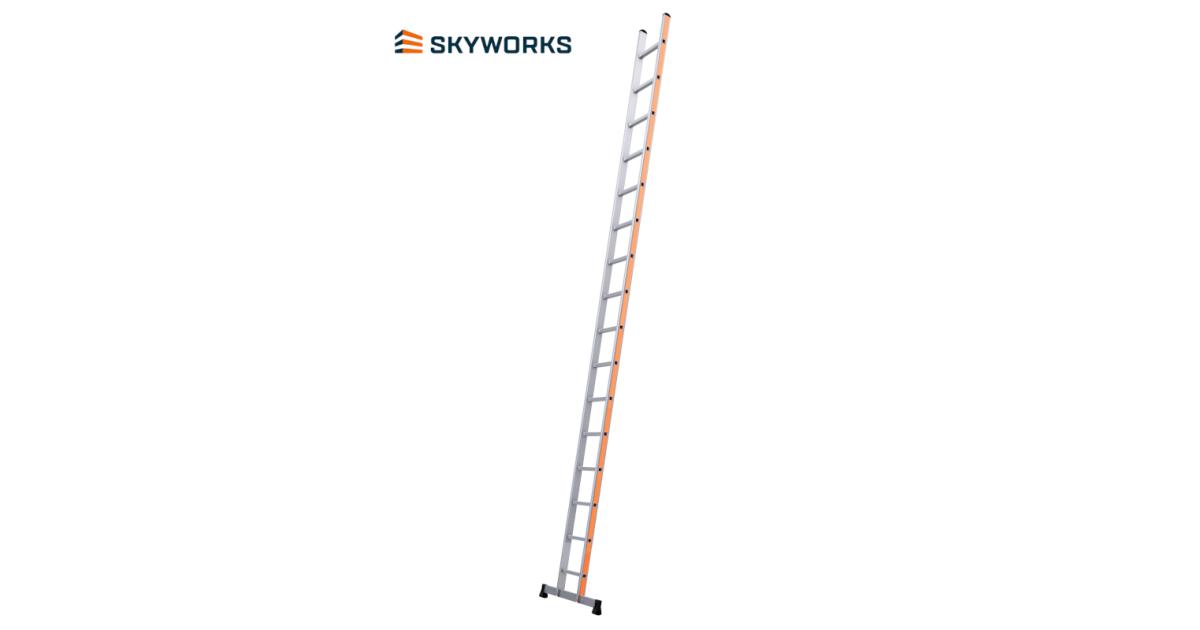 Enkele ladder 1x16 sp werkhoogte 5,5m | Skyworks