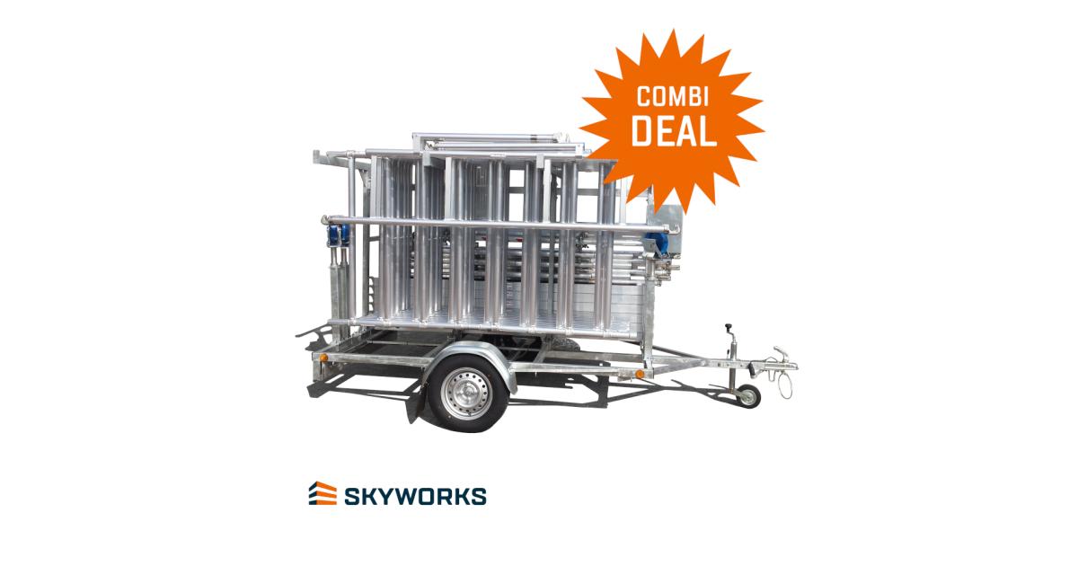 Steigeraanhanger kopen? Diverse combi deals | Skyworks